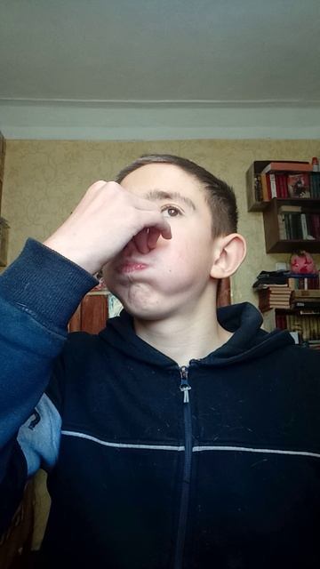 Задержка дыхания на 1 минуту тест #тест дыхания