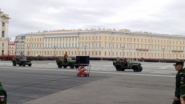 репетиция парада 2025   СПБ часть 3