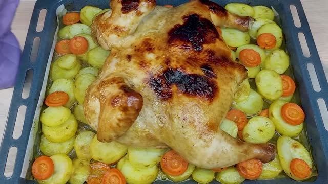 Это самая вкусная курица, которую я когда-либо ела. Ароматно, Сочно и Сытно!