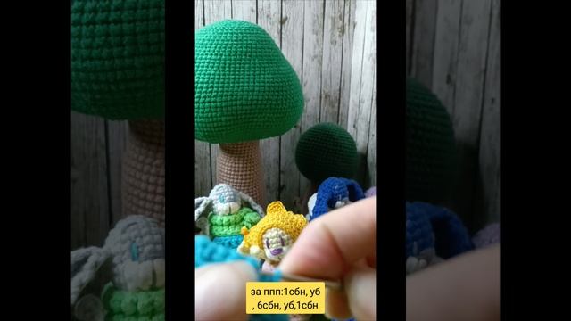 МК на балалайку для маленькой игрушки 🧶