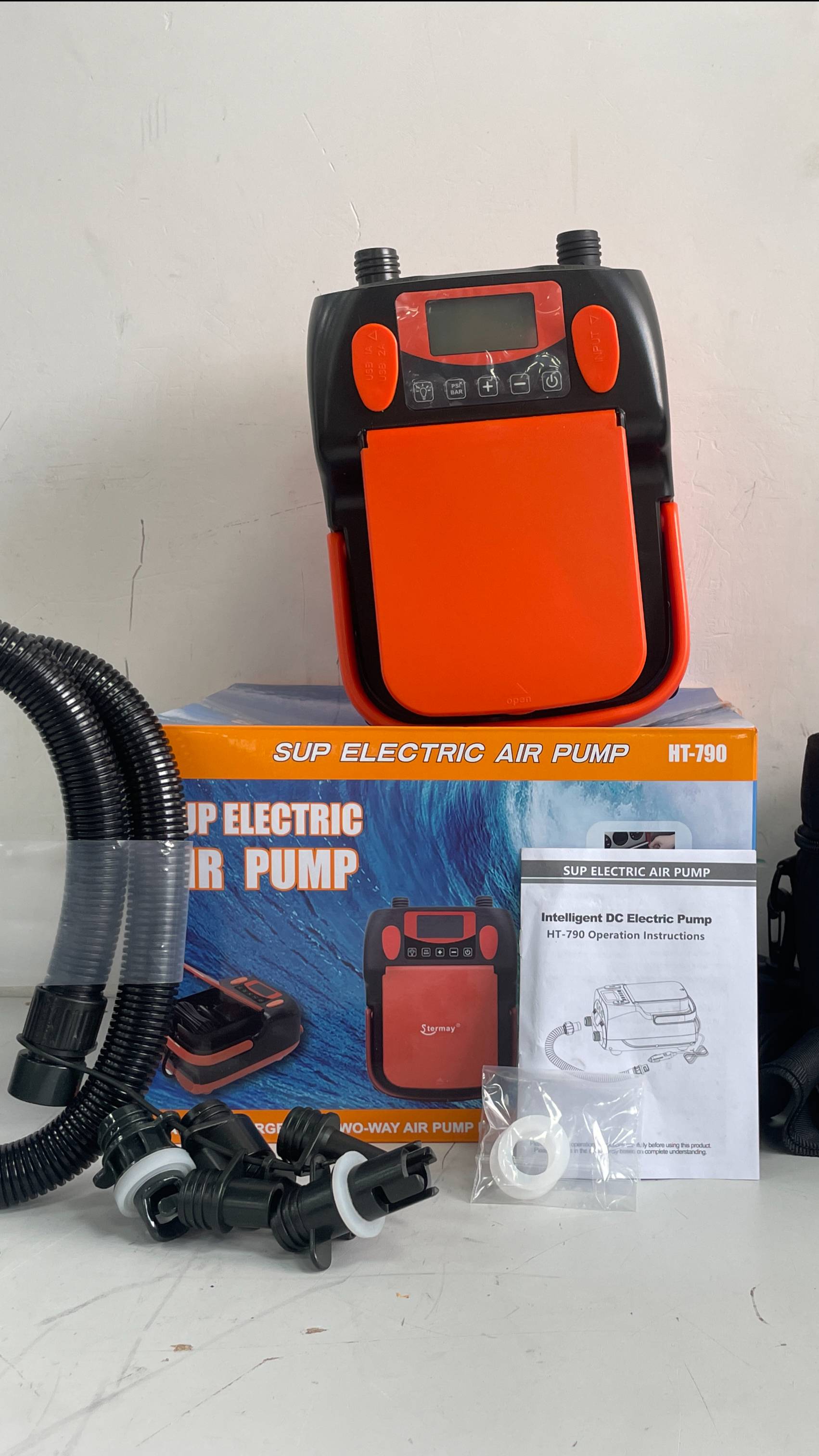 Обзор на Насос для SUP-борда stermay HT-790 с аккумулятором