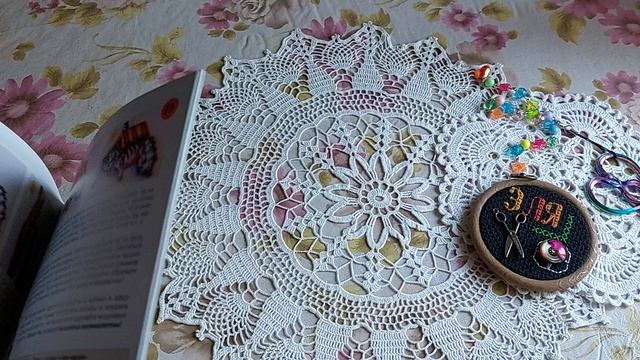 весенний адвент 2025/задание 23/ вышивка крестиком