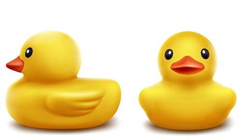 Уточки на реке