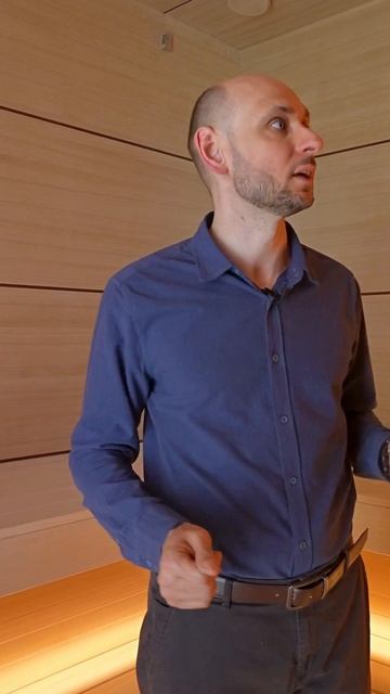 Размеры премиальной сауны