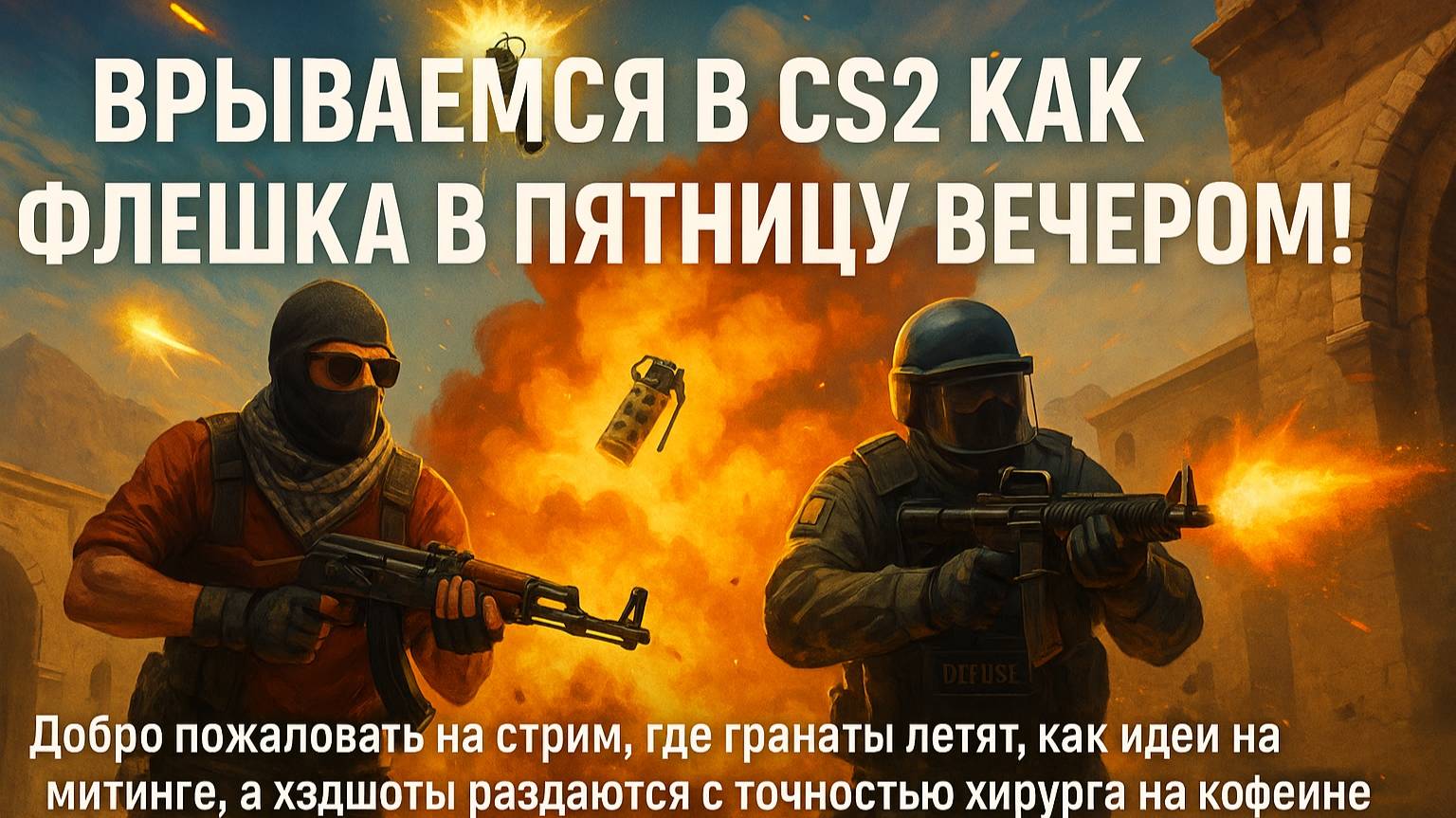 “Врываемся в CS2 как флешка в пятницу вечером!”