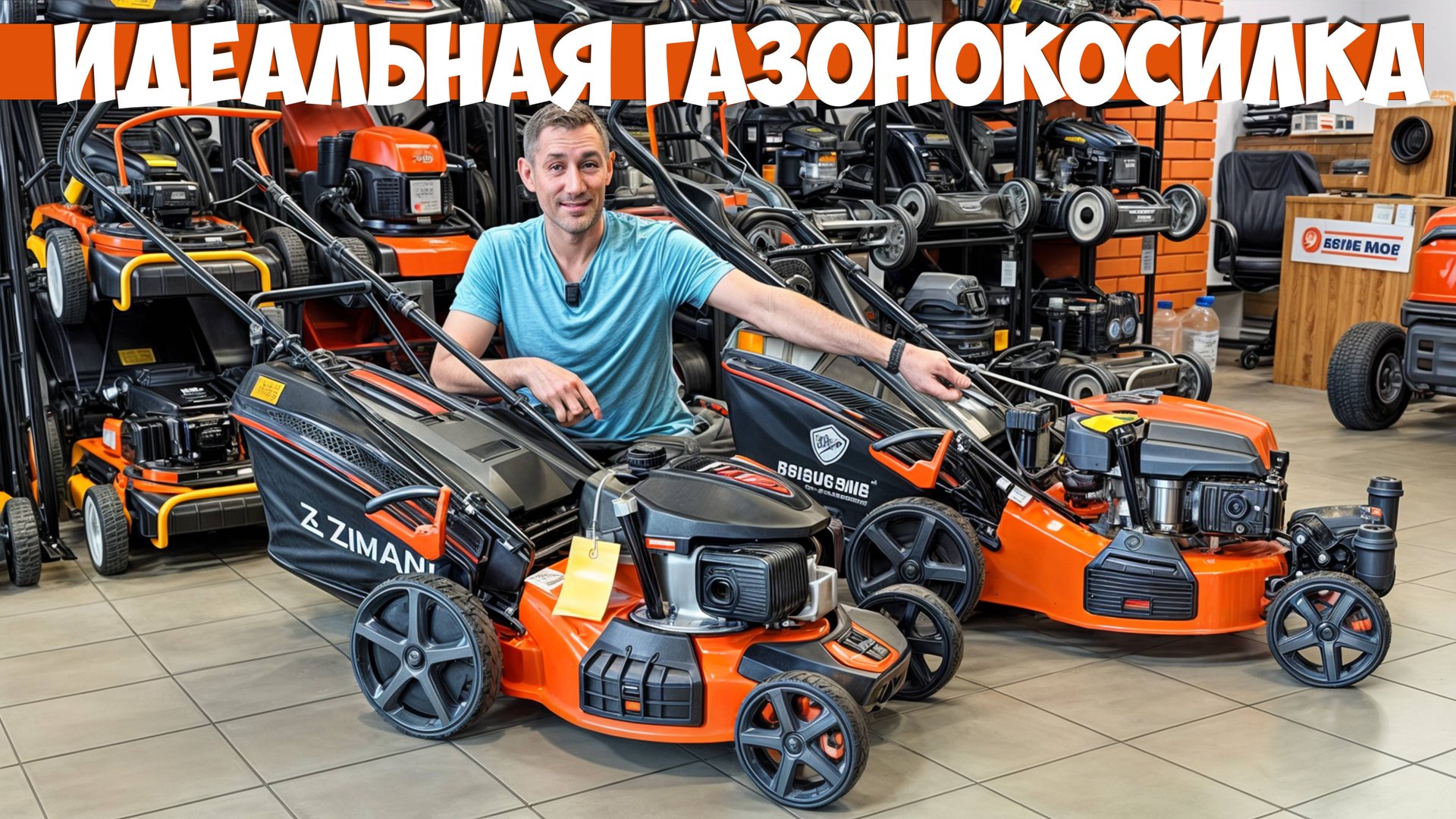 Какую газонокосилку купить и почему!