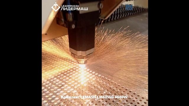 Лазерный станок LEMASH LM6015G 6000W введен в эксплуатацию