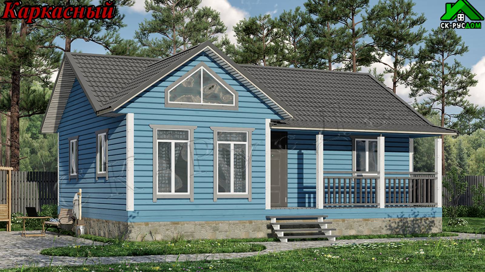 Добрыня - 3 из бруса по индивидуальному проекту.