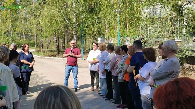 Международная акция «Сад памяти» в санатории "Лесное" Минздрава России