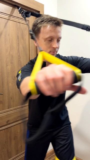 Используем дверное крепление с петлями TRX