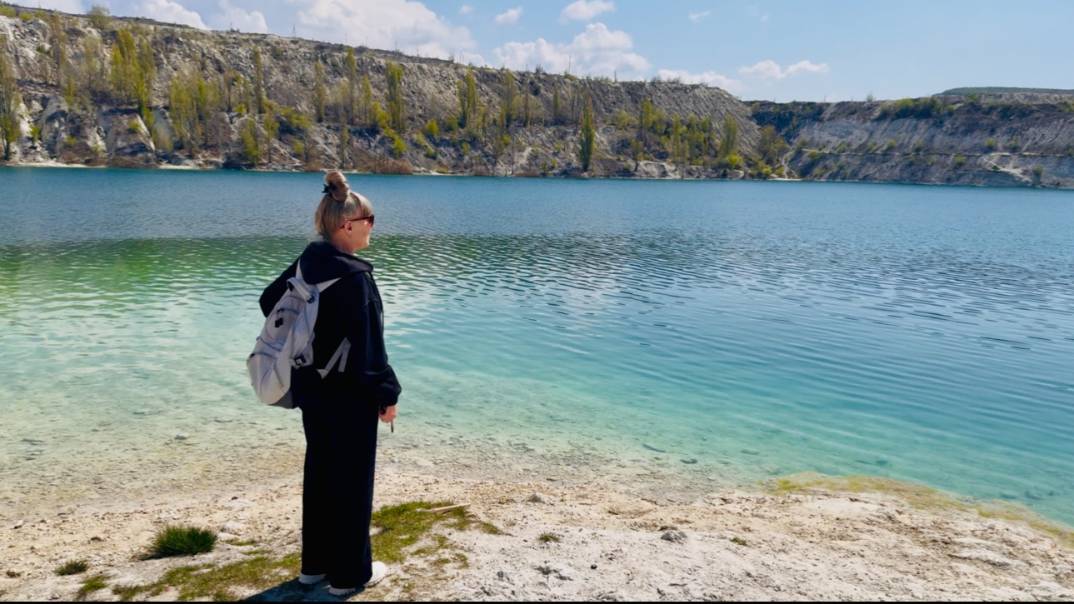 Как выглядит сейчас Марсианское (Мраморное) озеро (Скалистое). Крым 2025.