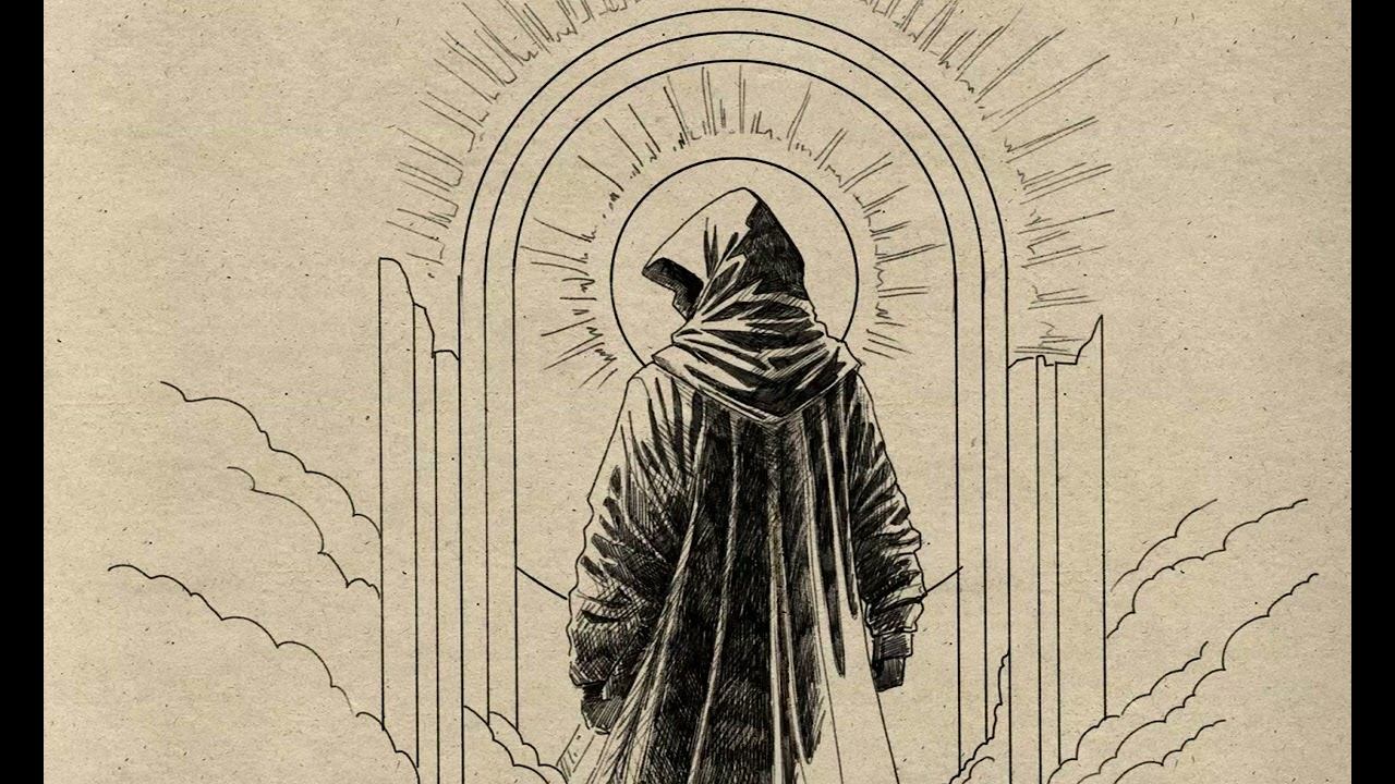 Процесс рисования иллюстрации к "Обсидиановой Триаде" (фэнтези повесть)