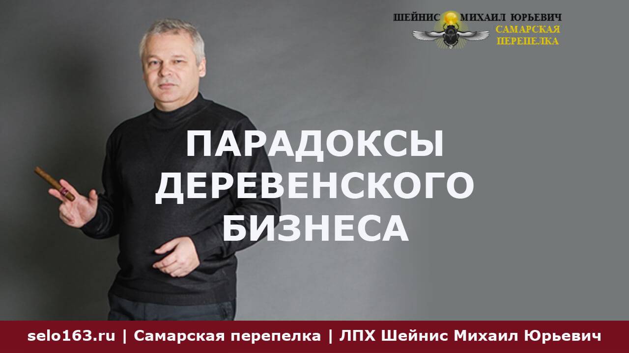 Парадоксы деревенского бизнеса