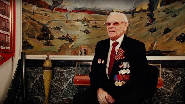 Виктор Устинов - ветеран ВОВ, кавалер ордена Славы III степени,