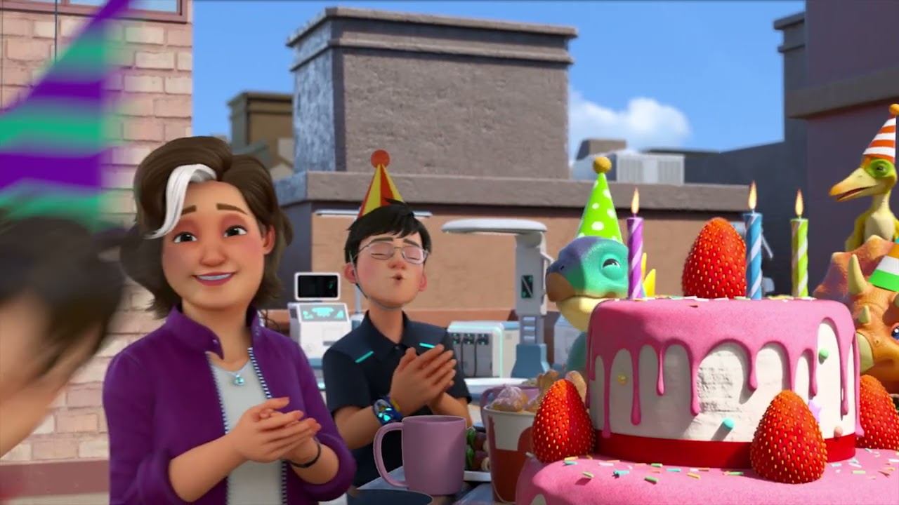 Диностер. Сезон 2. Эпизод 5. Неожиданный праздник