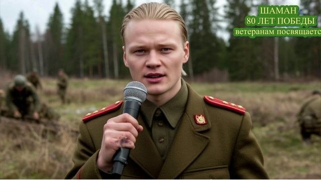 ШАМАН,  80 лет победы. ветераннам посвящается. с праздником 9 мая / слеза ветерана