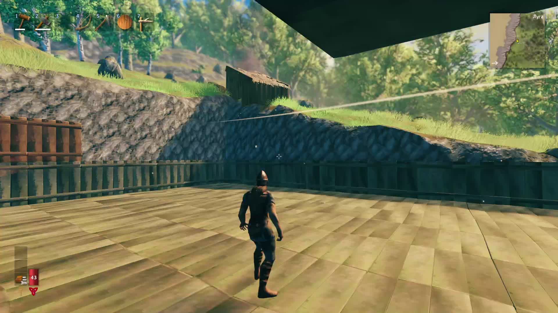 Реальная доминация прохождение в соло Valheim