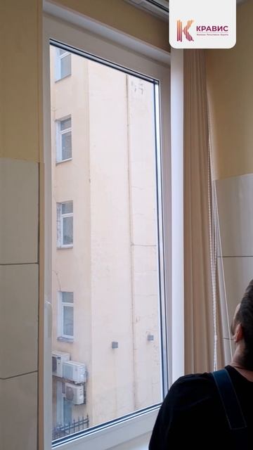 Установка вертикальных жалюзи