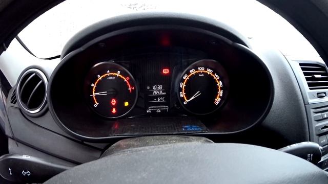 После морозов лампа давления масла ни сразу тухнет