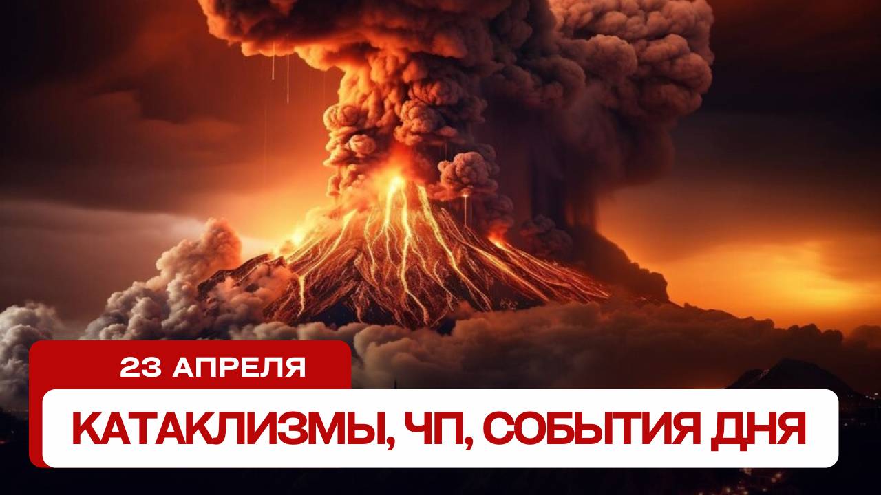 Катаклизмы за день 23.04.2025. Новости, ЧП, события дня