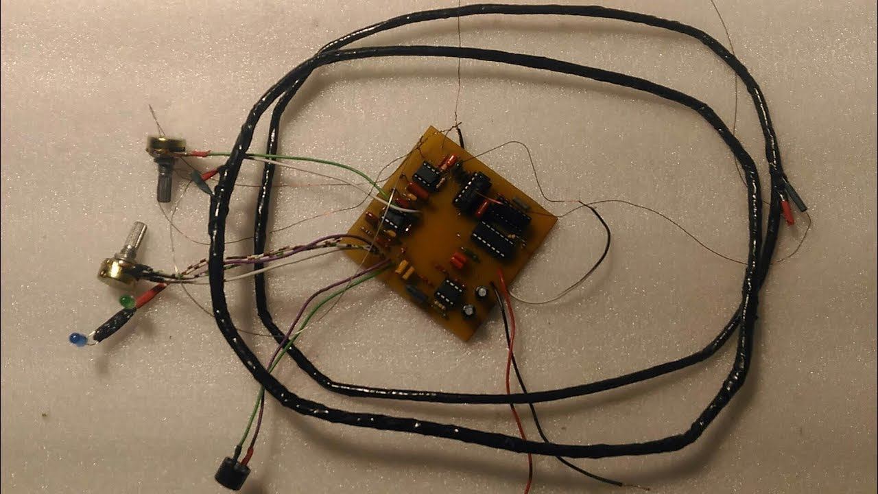 3ч Металлоискатель Volksturm, изготовление и проверка контуров катушки.
