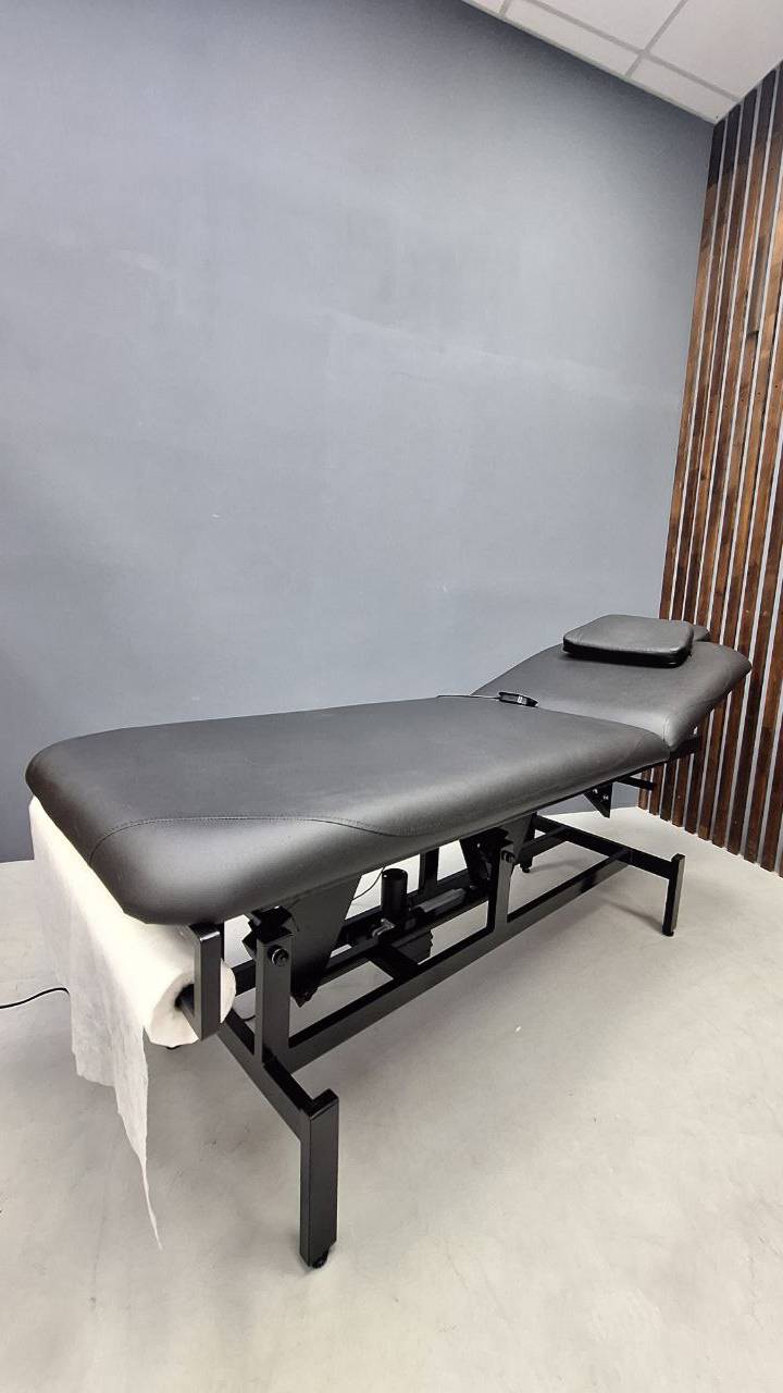 Массажный стол стационарный на электромоторе🖤