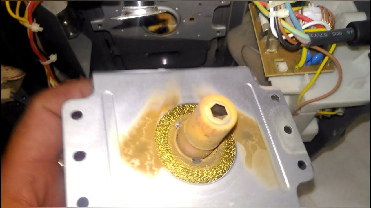 Искры в микроволновой печи.Как от них избавиться? Ремонт.