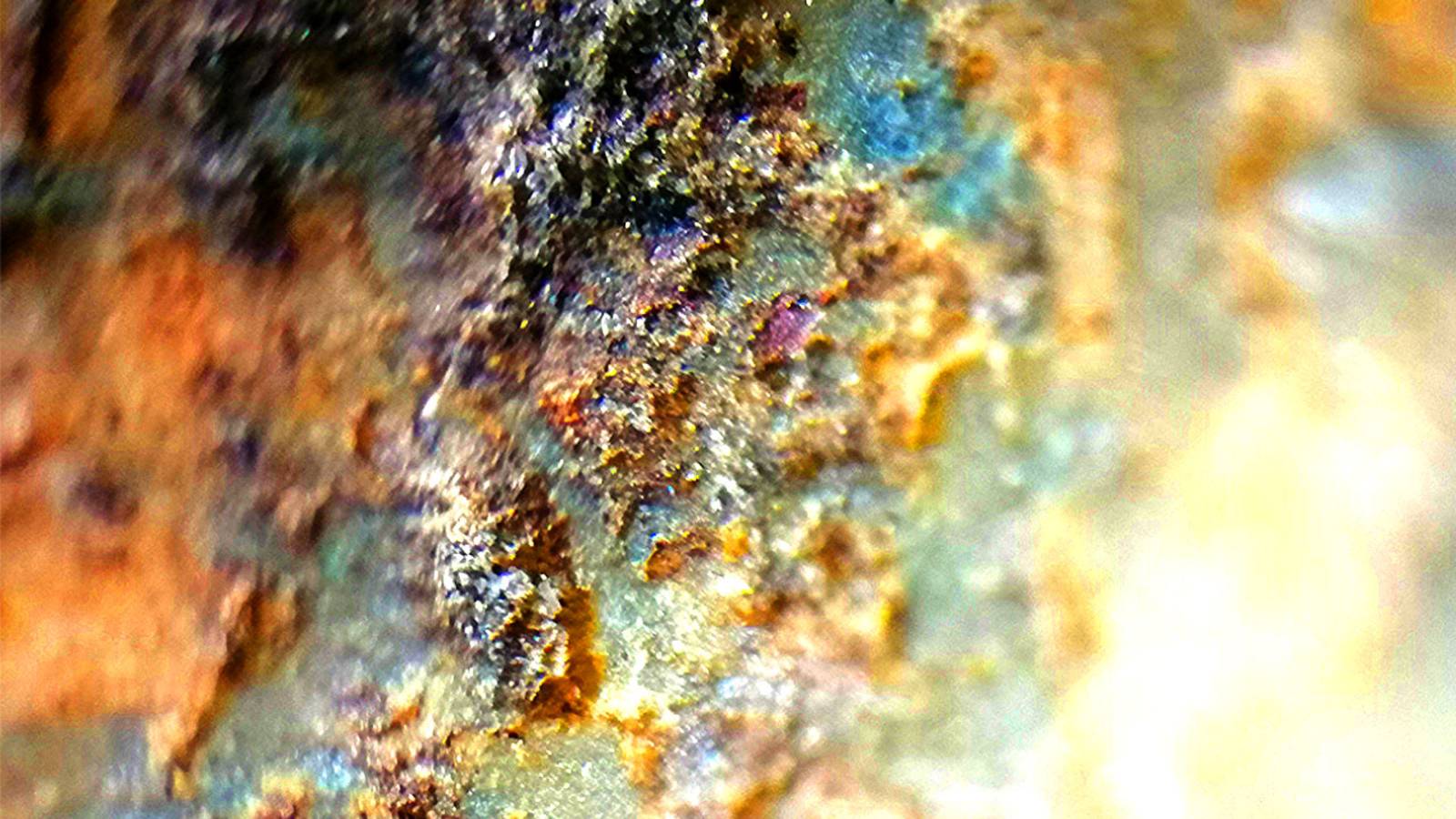 Минералы под микроскопом. Необычные и редкие кадры. Красота под ногами.