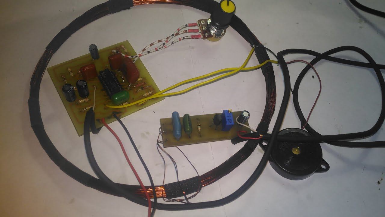 Металлоискатель на LM324, эксперимент по сборке.