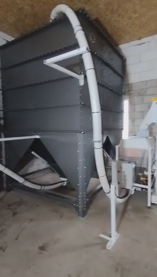 Просеиватель муки + бункер секционный + трасса гибкого шнека ПАЛЕРОМ