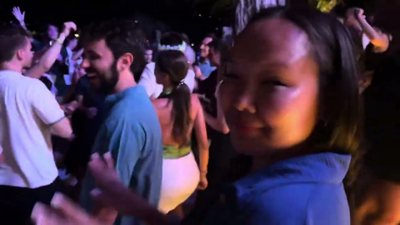 Тай 2023 | Часть 10. День 7. Arkbar beach club с детьми Open air party at Chaweng beach