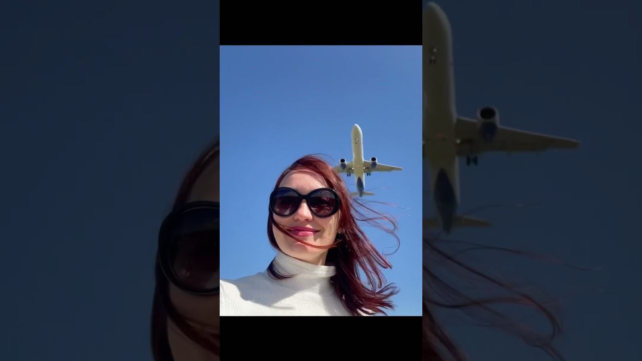 #whitedog #yorkshire #spotting #Храброво Наблюдение за самолетами