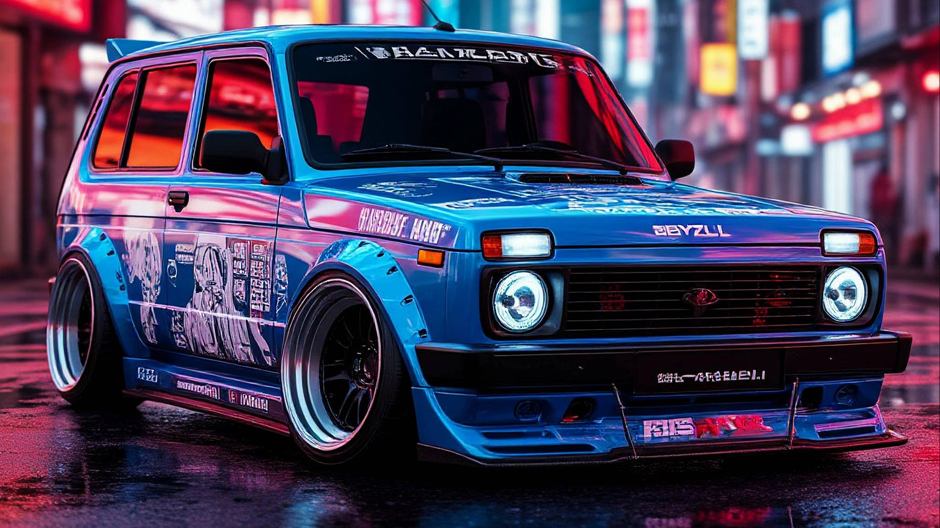 AI CAR #1
«НИВА 2131 в 2025: КИБЕРСЛАВЯНСКИЙ АПГРЕЙД»
ИИ AI