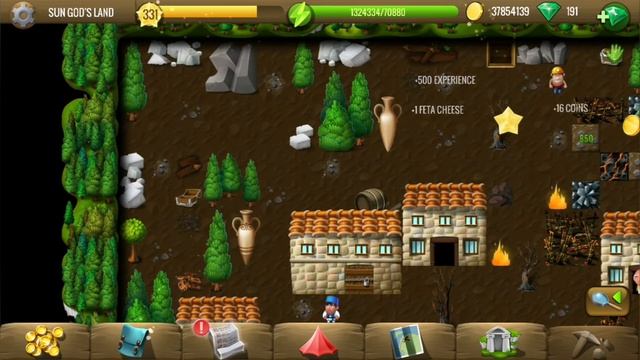 Земля Бога Солнца - Sun God's Land - #1 Аполлон - Diggy's Adventure