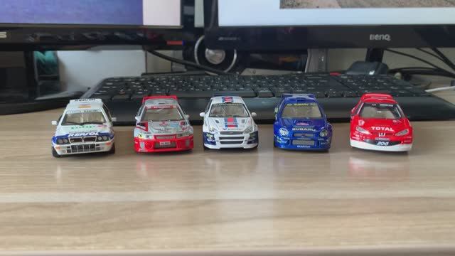 Обзор моделей автомобилей WRC в масштабе 1/43 от Cararama