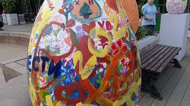 Пасхальное яйцо Москва от Ольги Топильской 22.04.25.