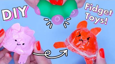 Идеи для создания самых популярных игрушек Fidget toy!