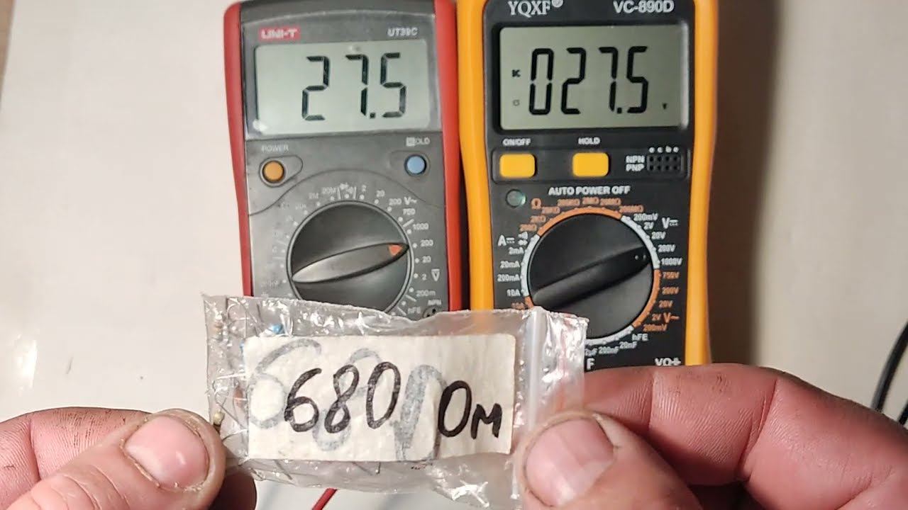 Обзор и замеры VC 890D . Стоит ли покупать.