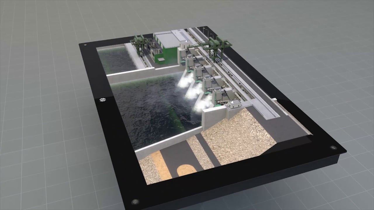 Голографический стол NettleBox. Проект: РусГидро