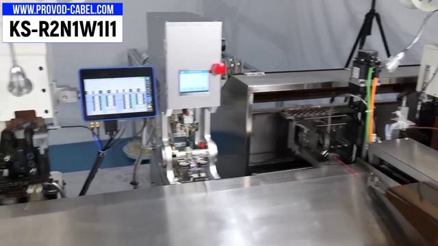 KS-R2N1W1I1 Автоматическая машина резки, зачистки, опрессовки и лужения