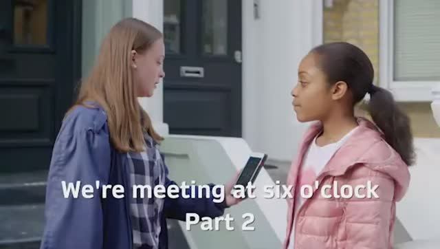 Go Getter 3 7.2 Grammar We're meeting at six o'clock pt.2