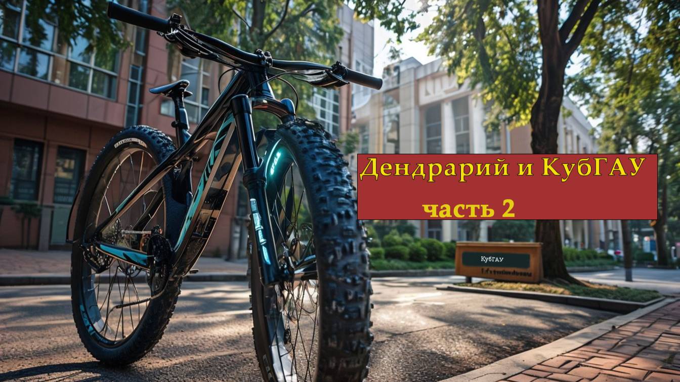 Ботанический сад им. И.С. Косенко, Краснодар. Часть вторая, КубГАУ - сельхоз.