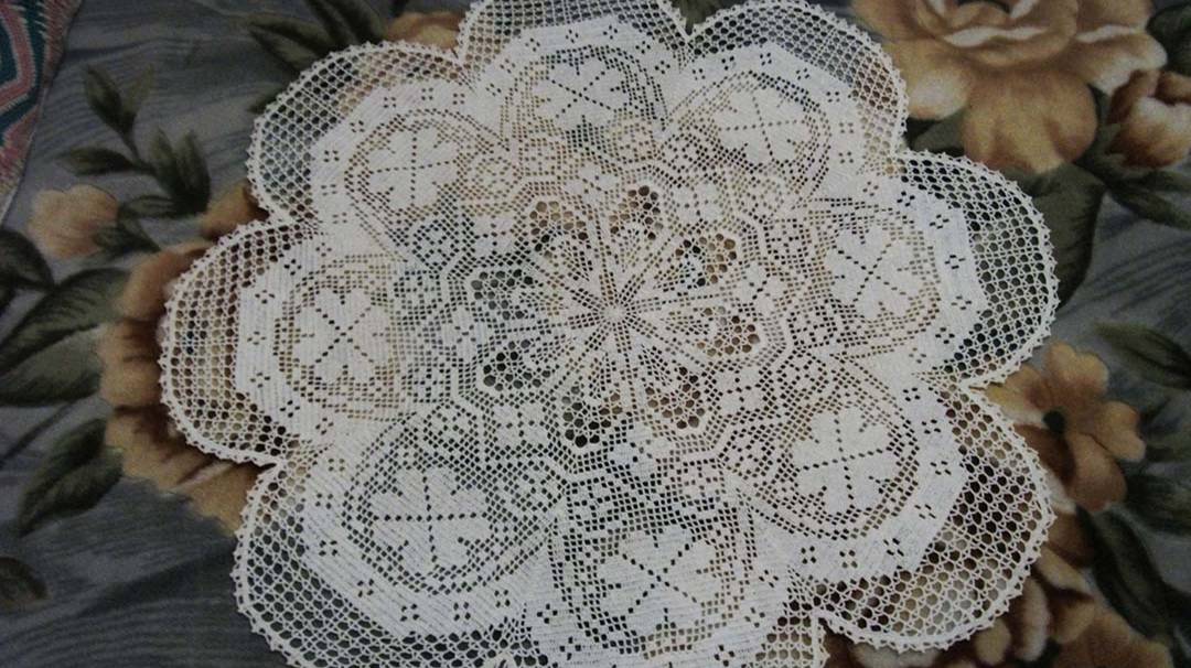 СКАТЕРТЬ "ХРИЗАНТЕМА". ЧАСТЬ 5