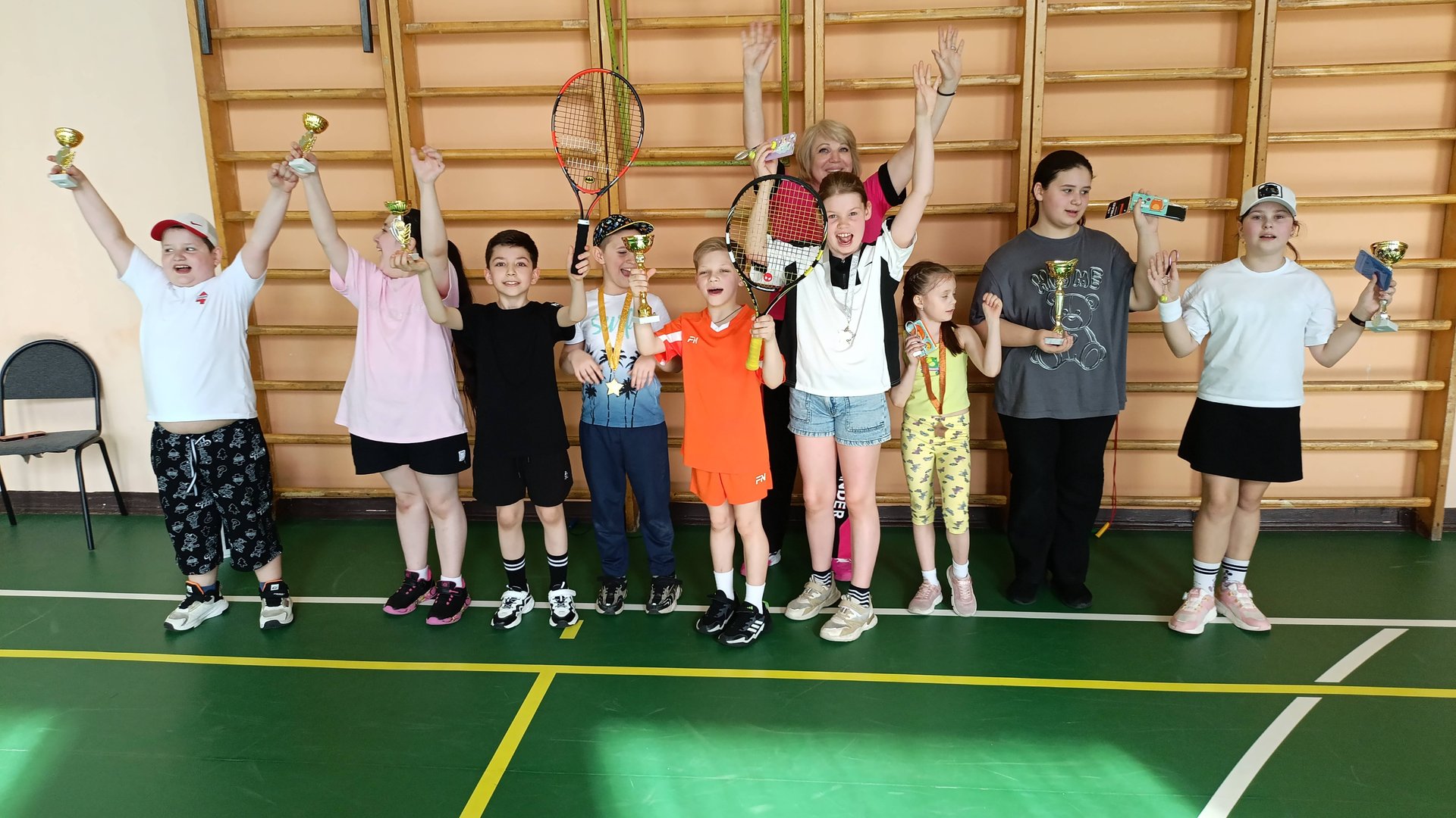 Чемпионат школы 1596 по теннису. Группа B. 19_04_2025