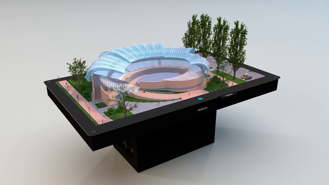 Голографический стол NettleBox. Проект: Туркестан