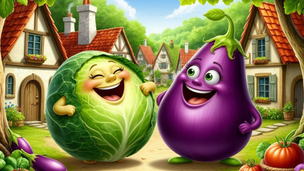 Овощи. 🌞 Детям. 🌞 Детская песенка.