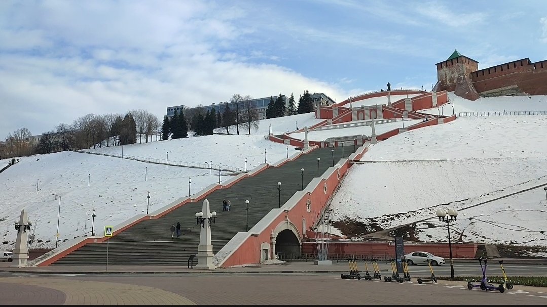 Чкаловская лестница. Нижний Новгород