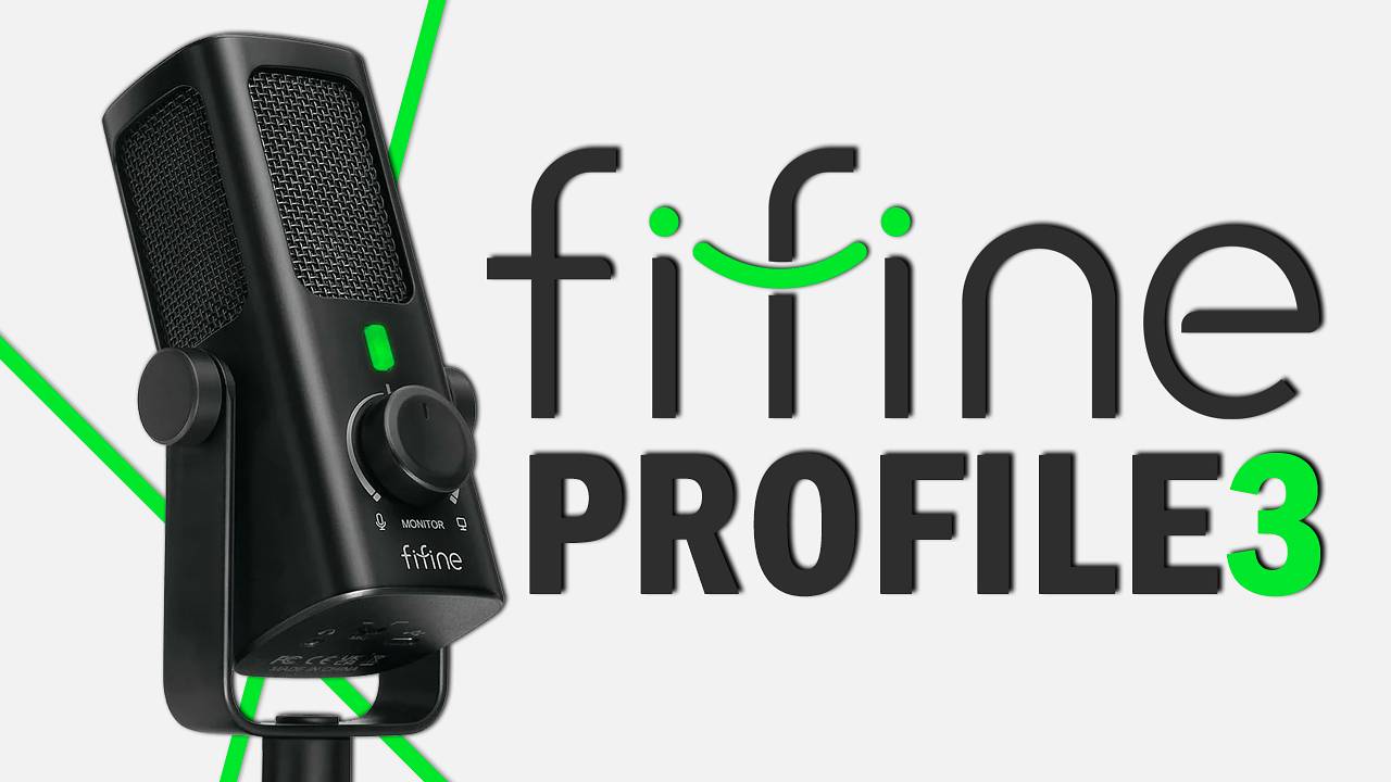 НОВЫЙ ФЛАГМАН БЮДЖЕТНЫХ МИКРОФОНОВ ДЛЯ ИГР, СТРИМОВ И ПОДКАСТОВ — ТОПОВЫЙ FIFINE PROFILE3