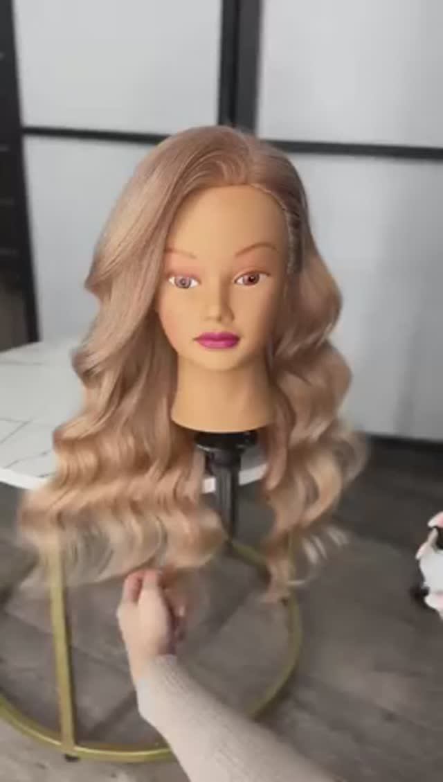 Самый простой способ сделать голливудскую волну #прическа #укладка #волосы #локоны