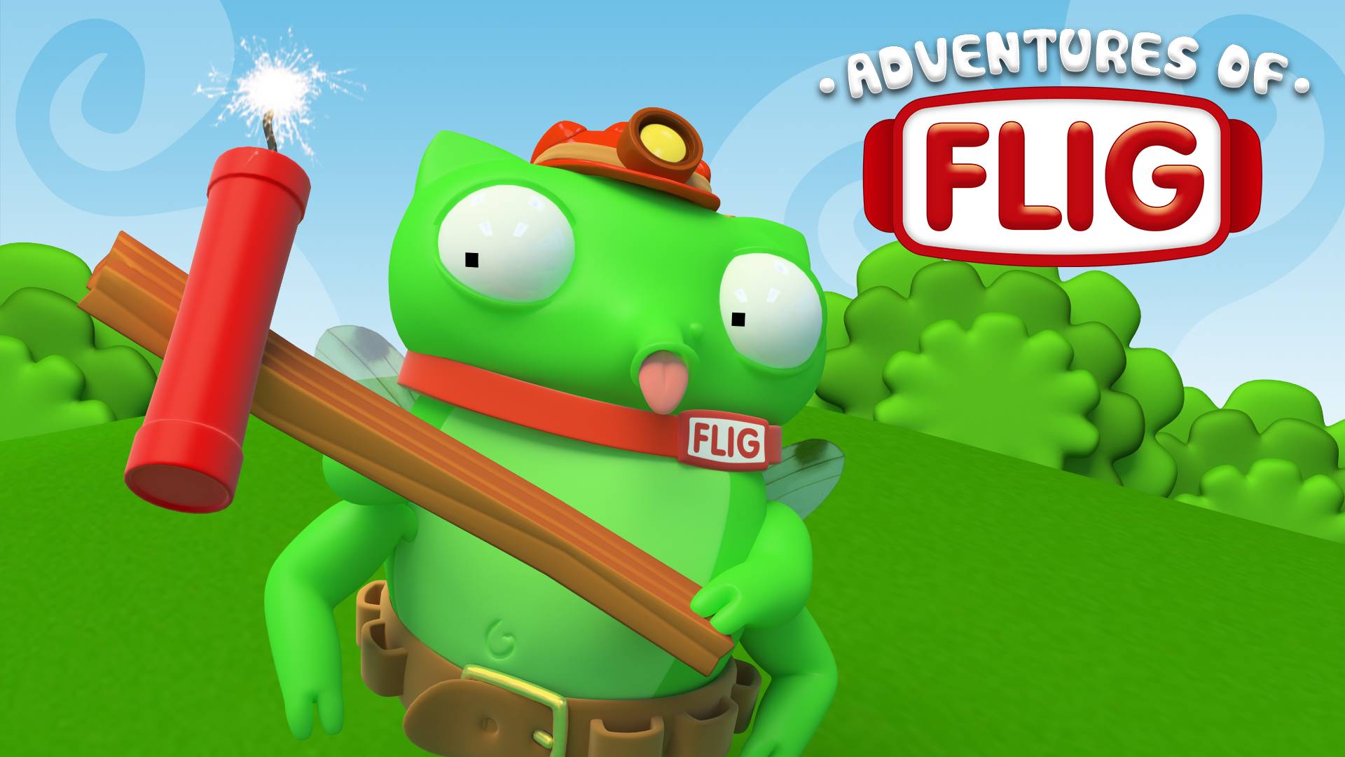 Мультик Приключения Флига - Флиг против Взрывателя